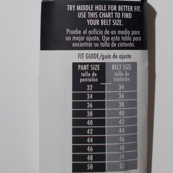 George | Accessories | Nwt George Black Genuine Leather Belt Size 38 ...